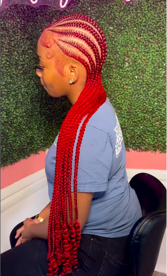 10 Red Braids Hairstyles